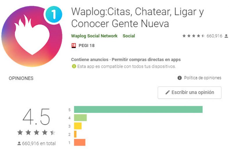Waplog Opiniones 2024, cómo hacer match gratis【 Precio de la App